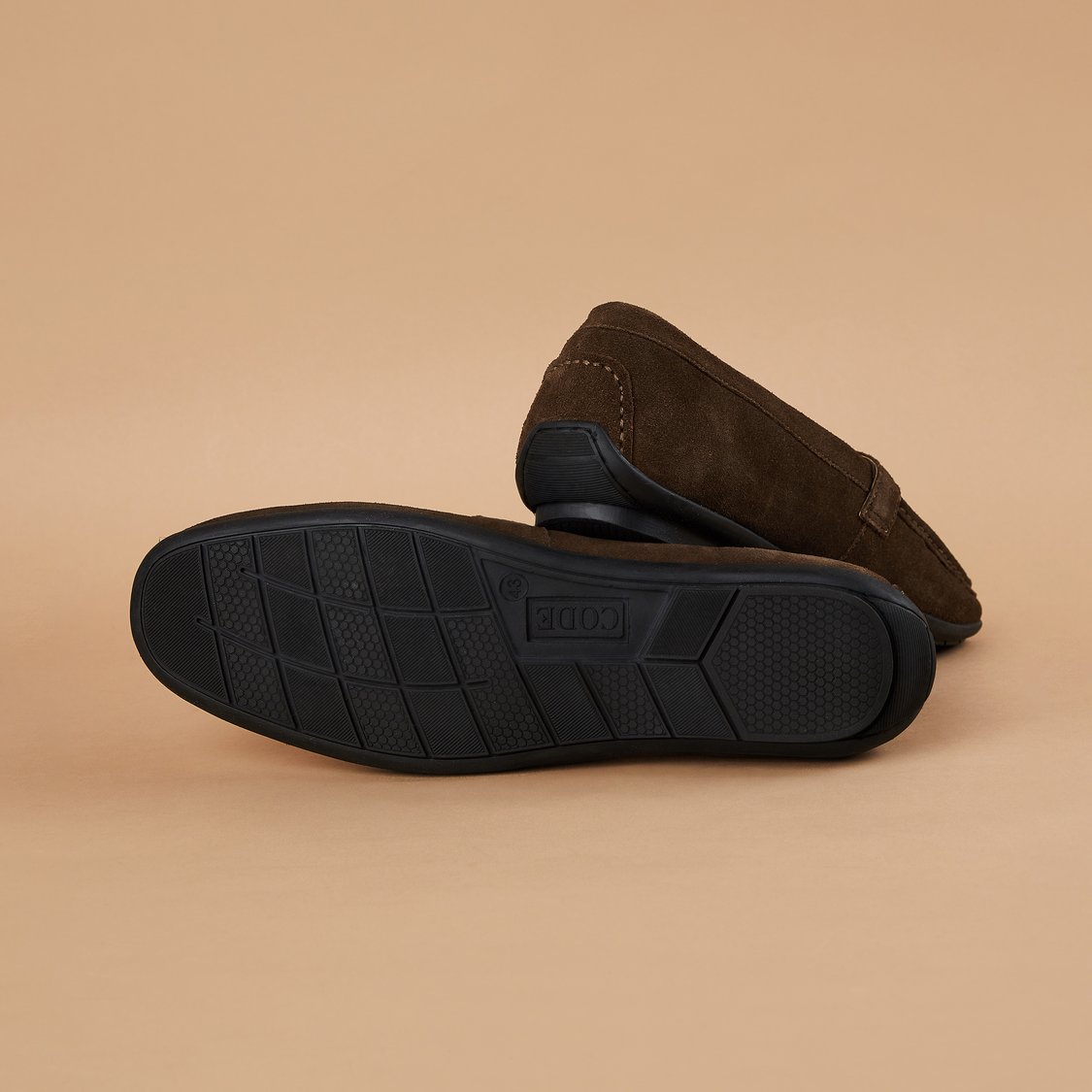 Buy CODE Suede Loafers from CODE at just INR 1999.0