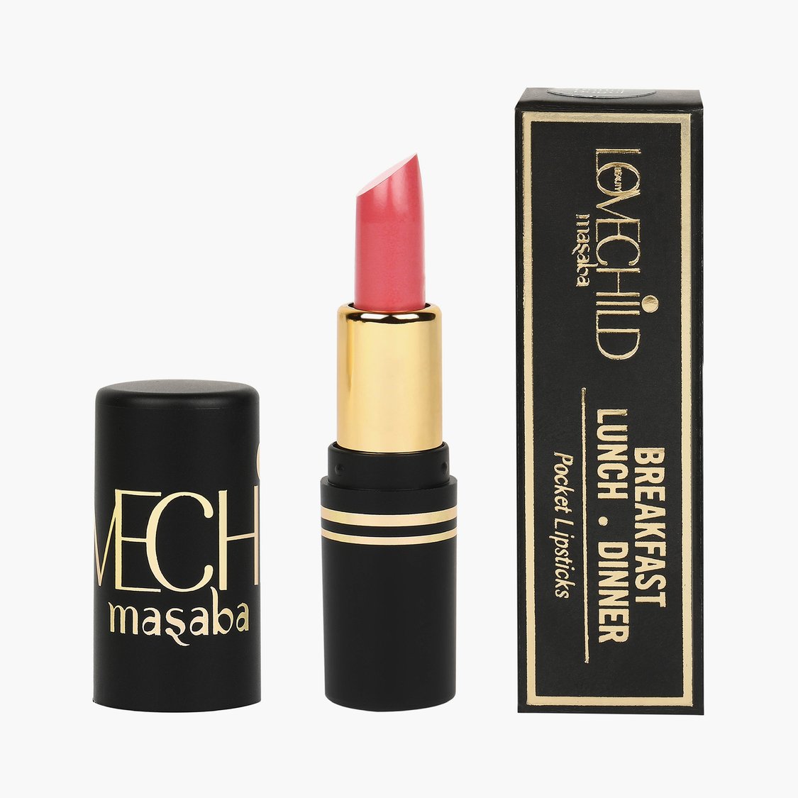Buy LOVECHILD MASABA Mini Bullet Lipstick - Face Palm Cake (Powder Pink ...