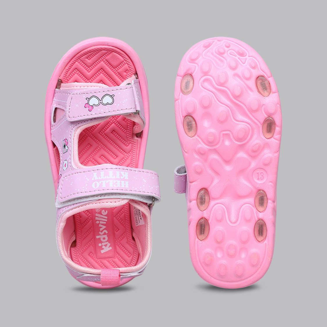 Buy BIOWORLD Girls Girls Hello Kitty Print Floaters from Bioworld at ...
