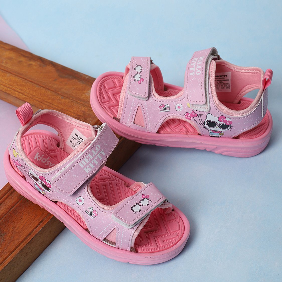 Buy BIOWORLD Girls Girls Hello Kitty Print Floaters from Bioworld at ...