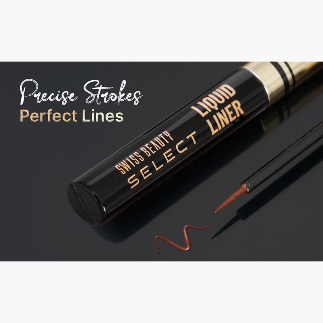 Buy SWISS BEAUTY Select Here To Stay Liquid Eyeliner - 02 Infinite ...