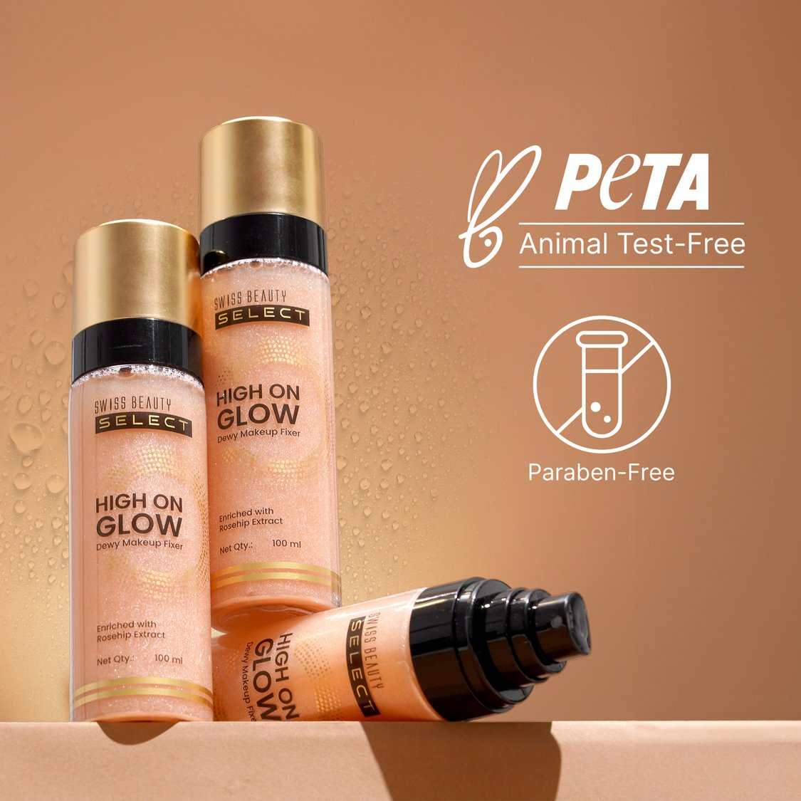 Buy SWISS BEAUTY Select High on Glow Makeup Fixer - 100ml from Swiss ...