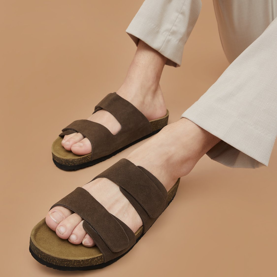 Buy CODE Textured Sandals from CODE at just INR 1499.0