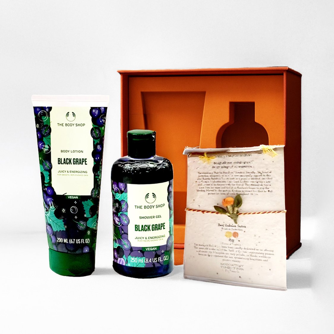 Buy THE BODY SHOP Black Grape Indulgent Bodycare Bliss Gift Set - 250ml ...