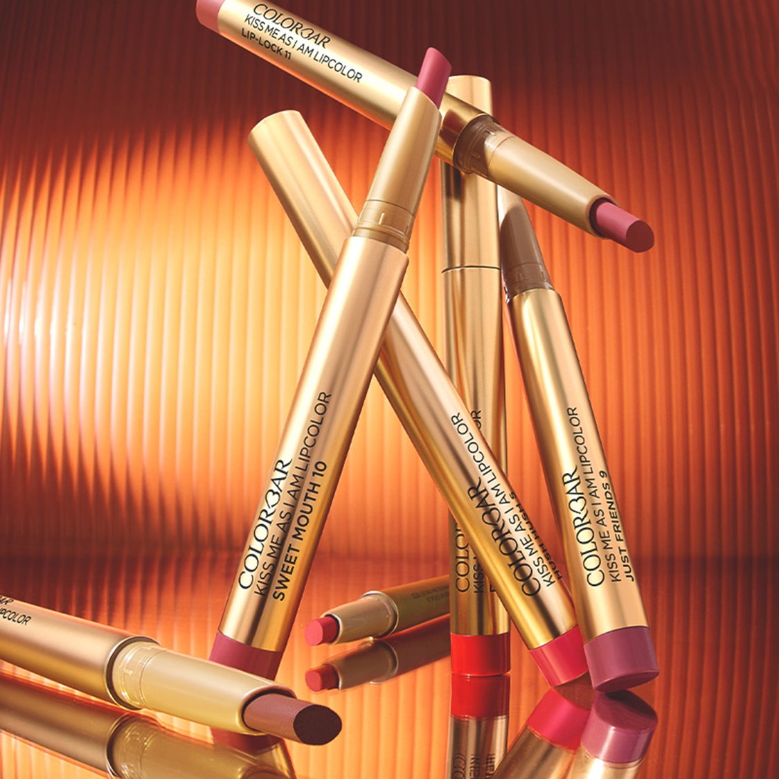 Buy COLORBAR Kiss Me As I Am Lip Color - Blush Me Up 8 - 1.2g from Colorbar at just INR 999.0