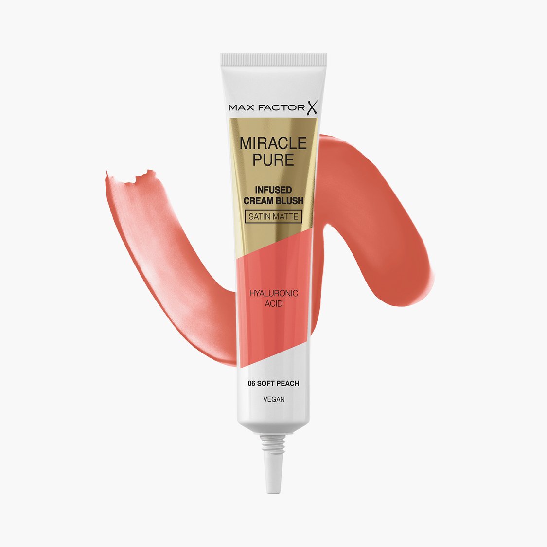 Buy MAX FACTOR Miracle Pure Cream Infused Blush - 06 Soft Peach - 15ml ...