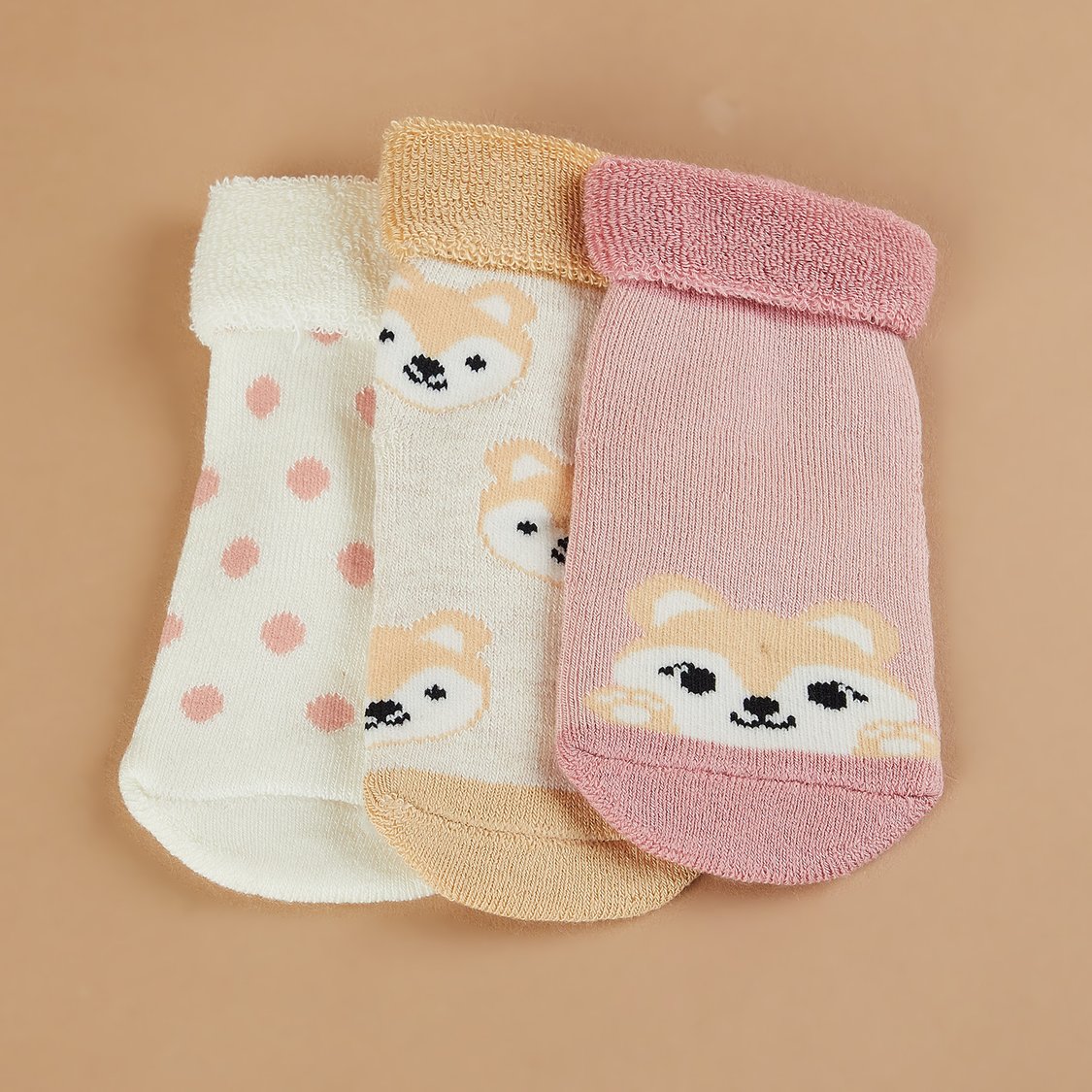 Buy FAME FOREVER Girls Patterned Ankle-length Socks - Pack of 3 from Fame Forever at just INR 249.0