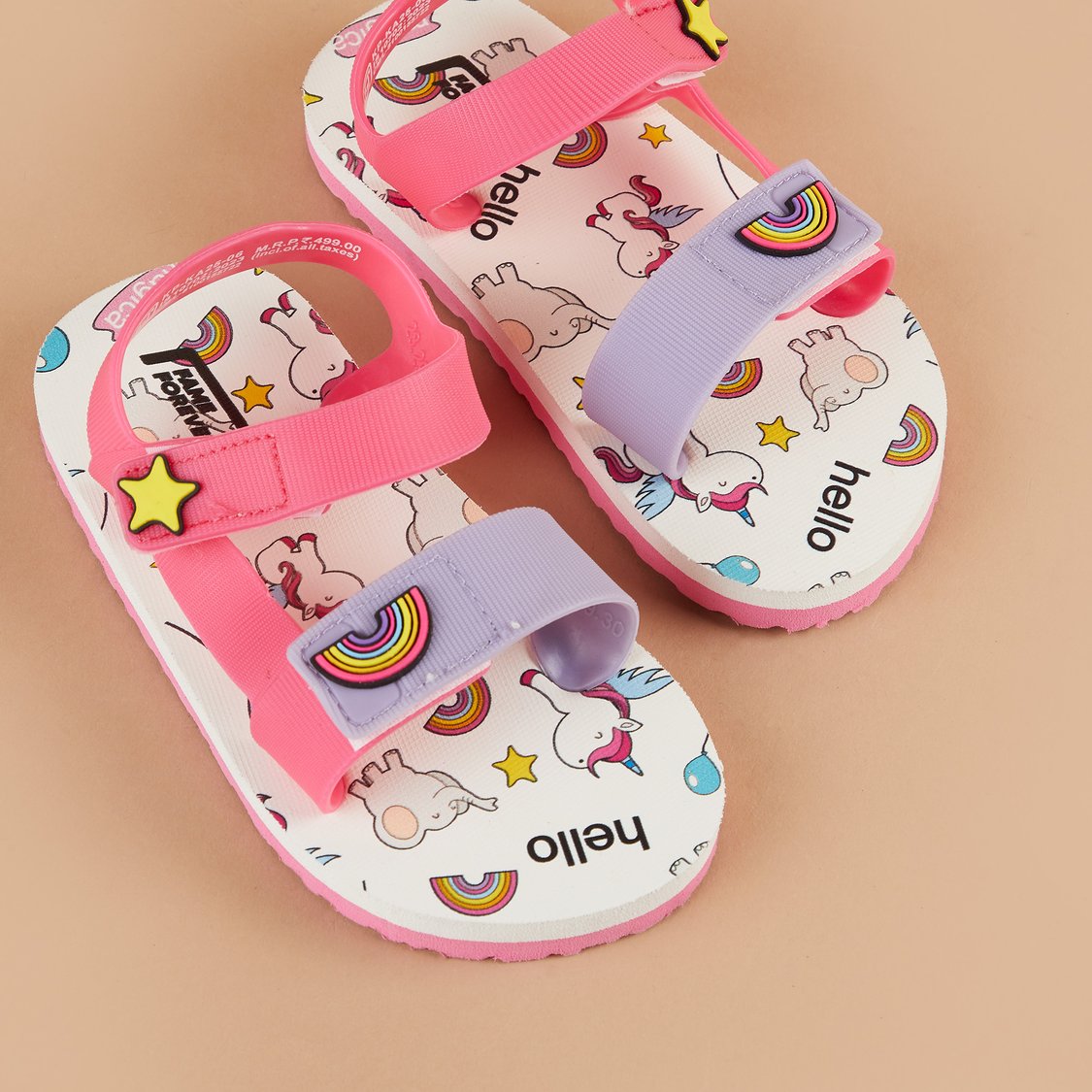 Buy FAME FOREVER Girls Unicorn Print Floaters from Fame Forever at just ...