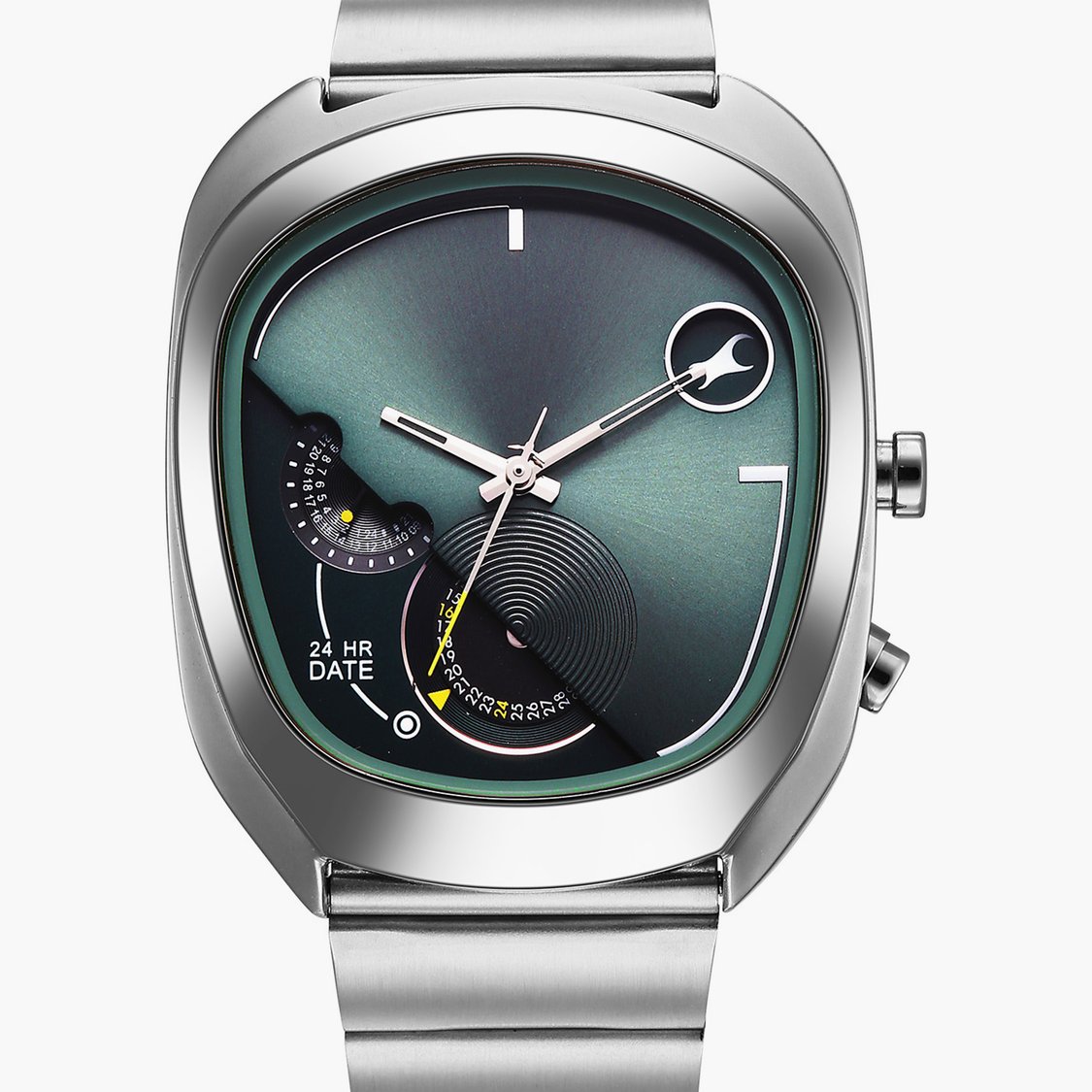 Buy FASTRACK UFO Cosmic Tribe Stainless Steel Multifunction Watch ...