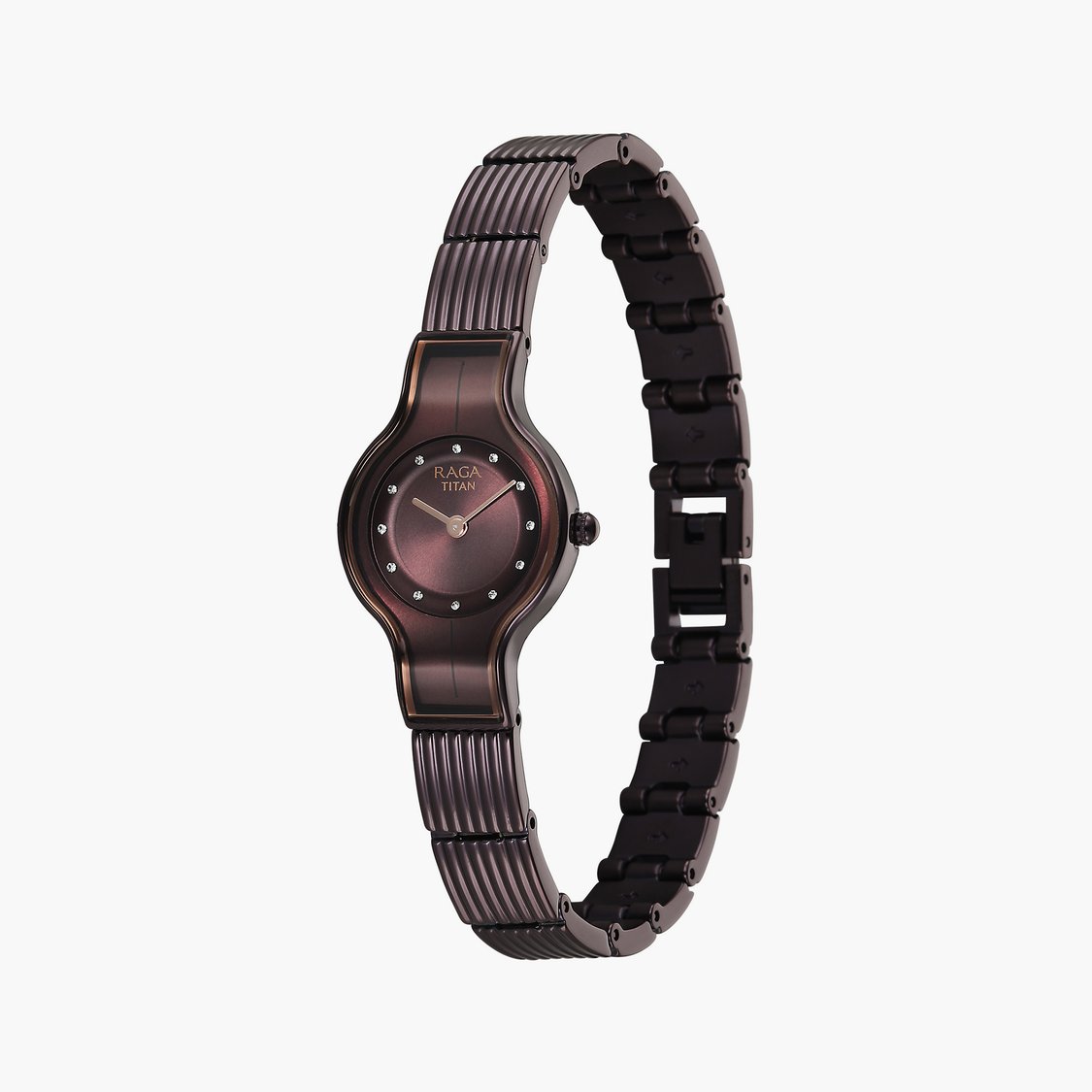 Buy TITAN Raga Glimmers Analog Watch with Bracelet - 95328QM01F from Titan at just INR 15895.0