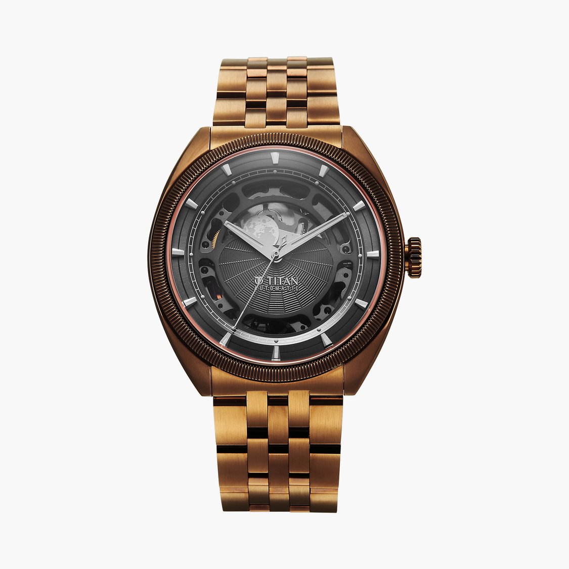 Buy TITAN Stellar 3 Automatic Watch - 10011QM01 from Titan at just INR ...