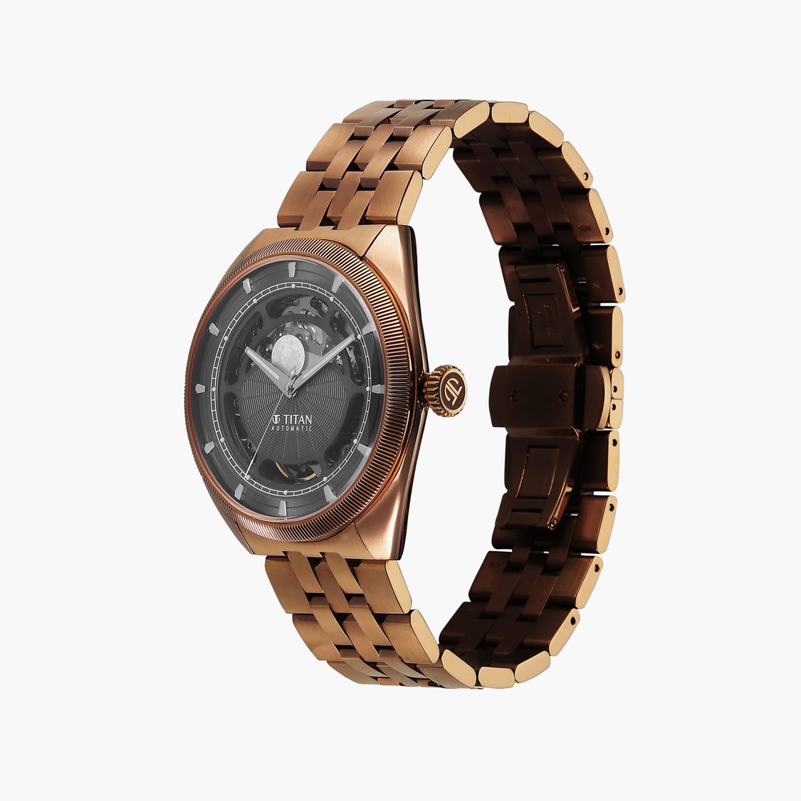 Buy TITAN Stellar 3 Automatic Watch - 10011QM01 from Titan at just INR ...