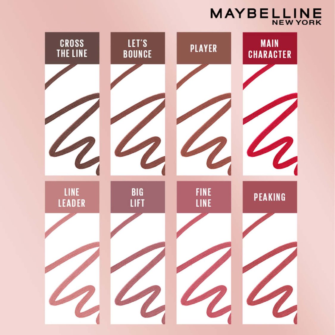 Buy MAYBELLINE NEW YORK Lifter Liner Lip Liner - Fine Line - 1.2g from ...