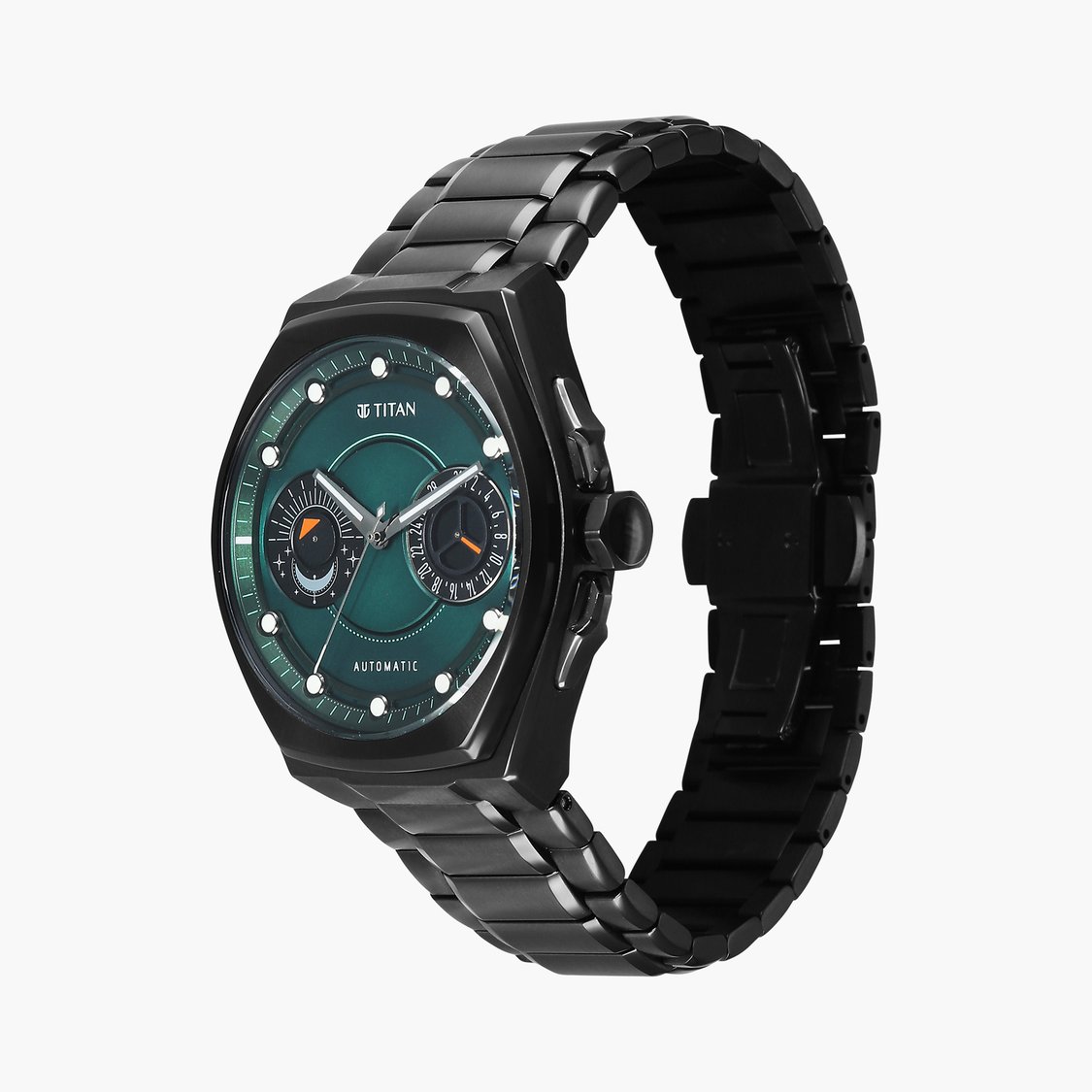Buy TITAN Stellar 3 Automatic Watch - 10029KM01 from Titan at just INR ...