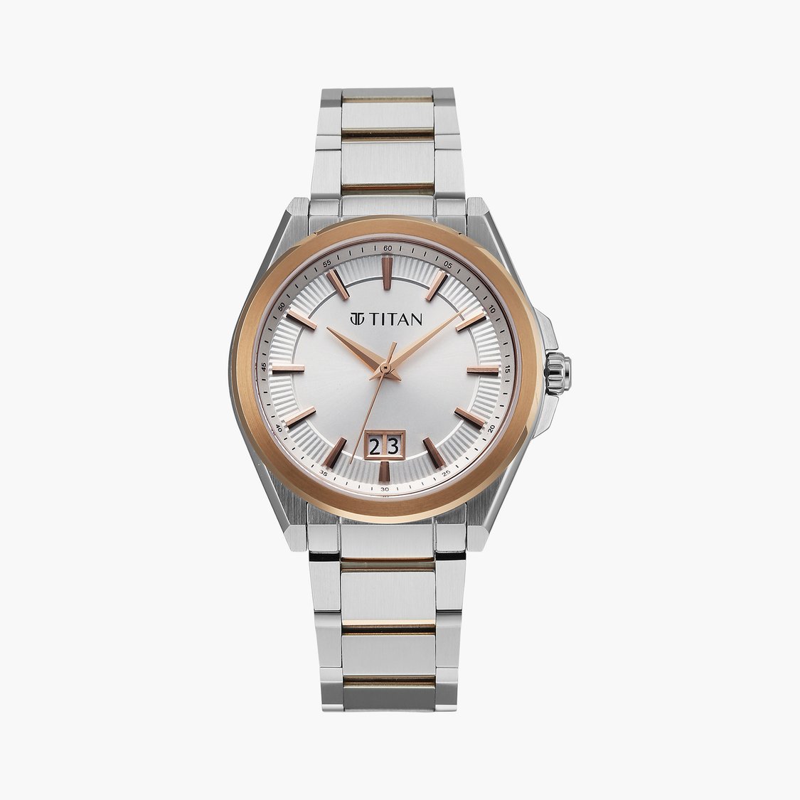 Buy TITAN Classique Analog Watch - 90219KM01 from Titan at just INR 13295.0