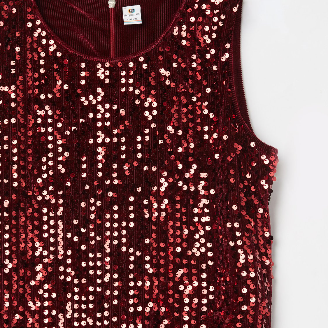Buy PEPPERMINT Girls Sequinned Shift Dress with Jacket from Peppermint ...