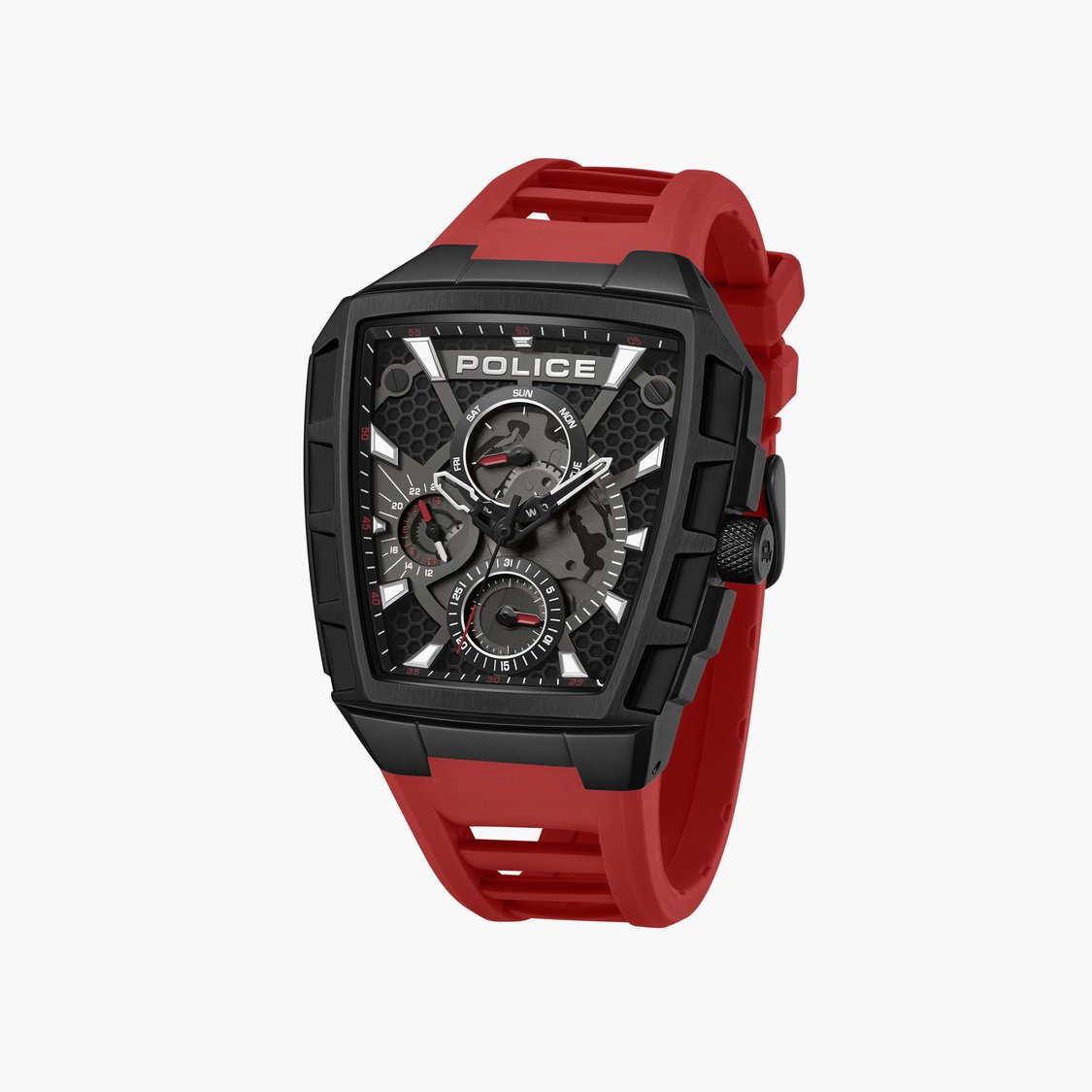 Buy POLICE Tough Gear KL Rahul Edition Multifunction Watch ...