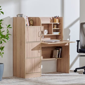 Helios Alton Study Desk - Brown