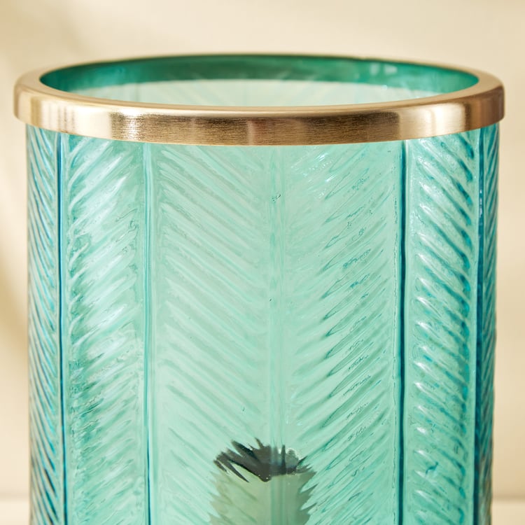 Buy Brian Jacek Glass Embossed Table Lamp from Home Centre at just INR ...
