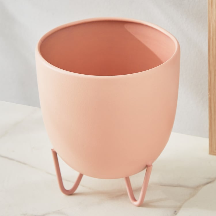 Buy Lets Garden Stout Metal Planter from Home Centre at just INR 199.0
