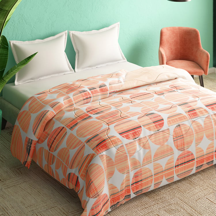 Buy PORTICO Marvella Cotton Printed Double Comforter from Portico at ...