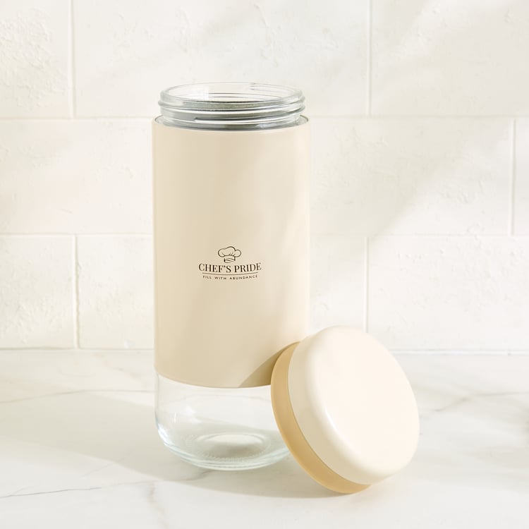 Buy Chefs Pride Kiyun Glass Storage Container - 1L from Home Centre at ...