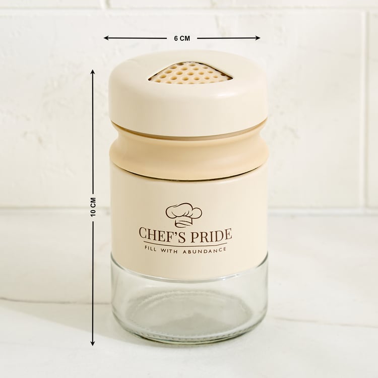 Buy Chefs Pride Kiyun Set of 6 Glass Spice Jars with Metal Stand ...