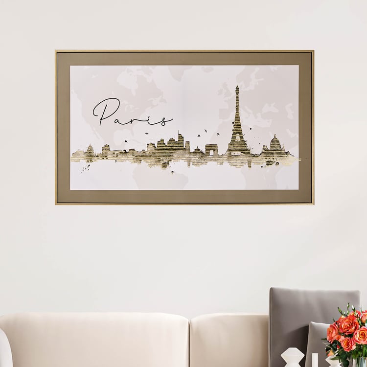 Buy Artistry Regalia Canvas Paris Picture Frame - 100x60cm from Home ...