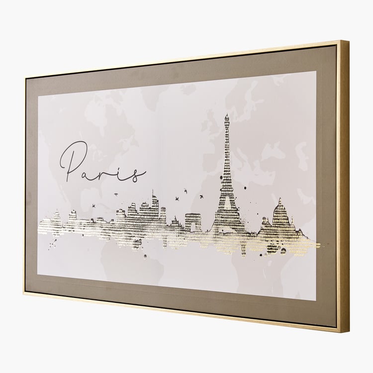 Buy Artistry Regalia Canvas Paris Picture Frame - 100x60cm from Home ...