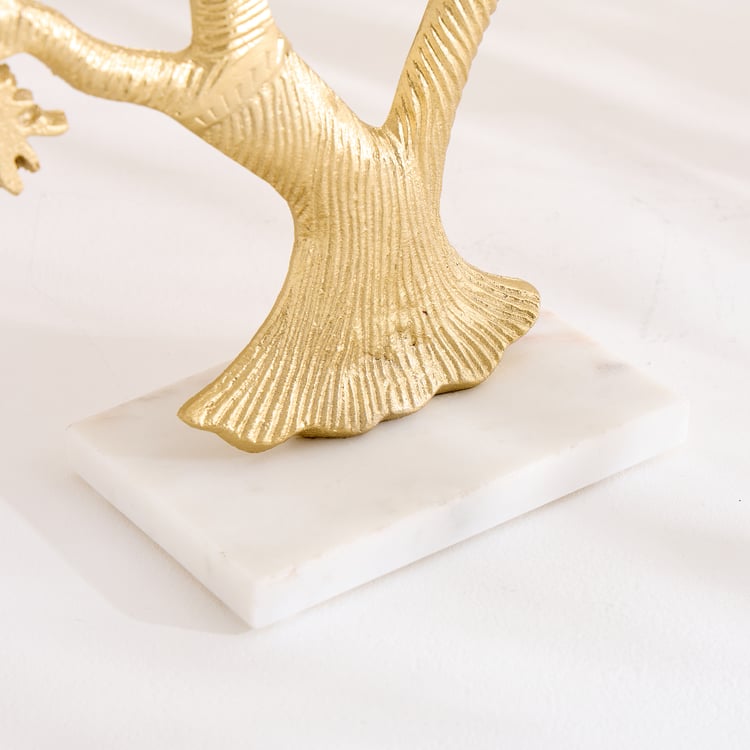 Buy Oro Aluminium Tree of Life Table Accent - Medium from Home Centre ...