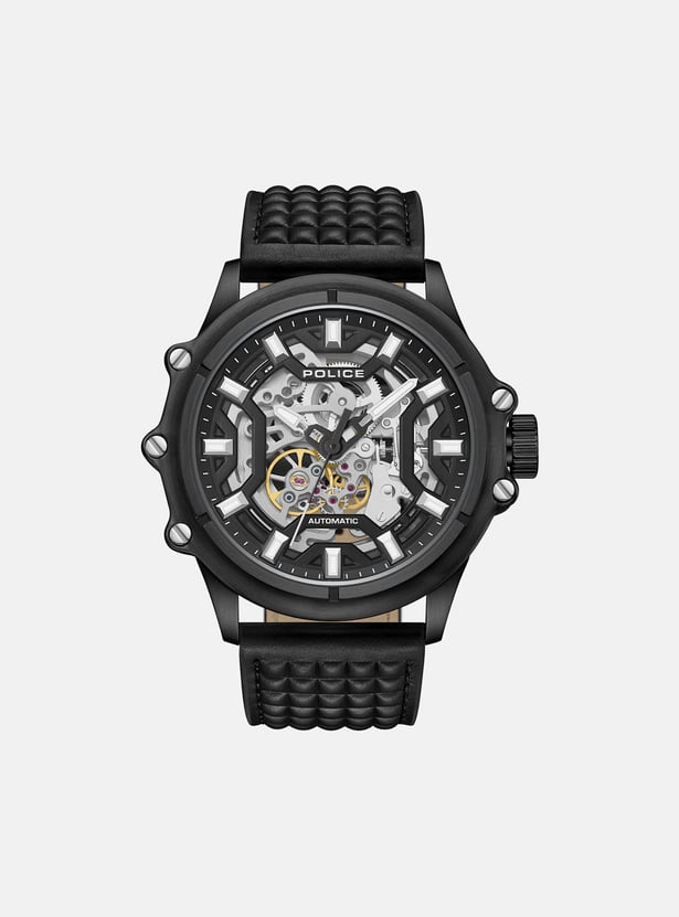 Buy POLICE Skeleton Automatic Watch - NTPLPEWGE1601801 from Police at ...