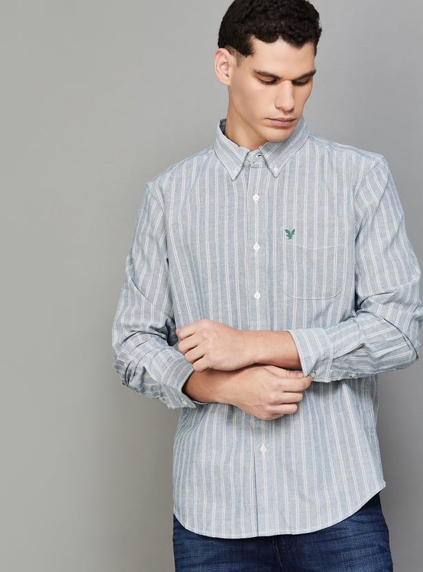 American Eagle Striped Shirt