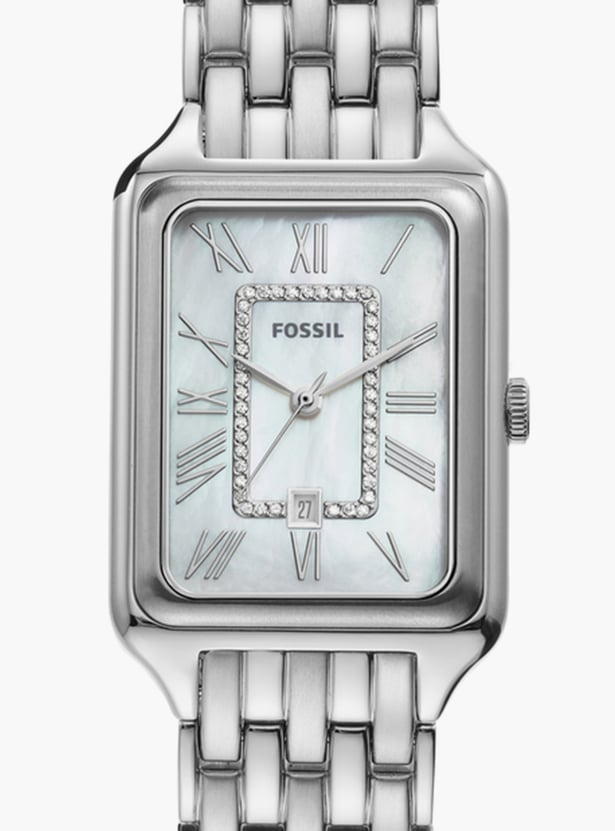 Buy FOSSIL Raquel Women Embellished Analog Watch with Metal Strap ...