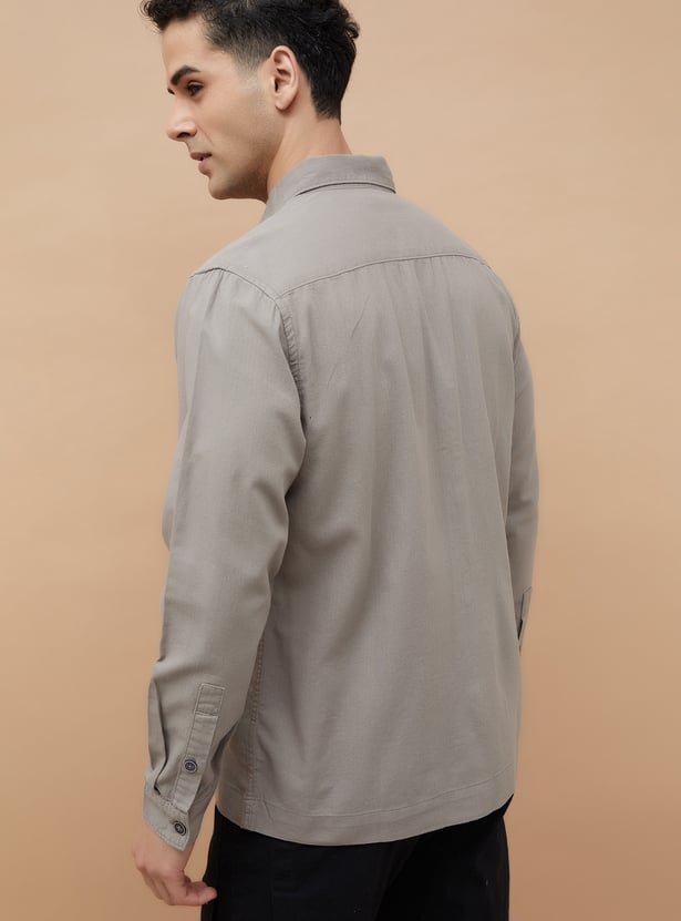 Buy CODE UNWIND Solid Regular Fit Jacket from Code Unwind at just INR ...