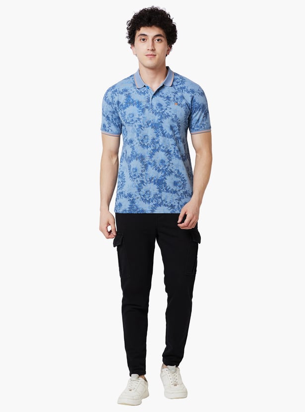 Buy KILLER Men Printed Polo T-shirt from Killer at just INR 1595.0