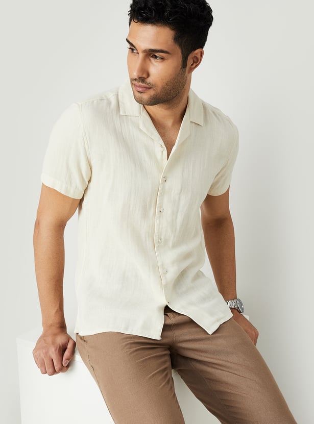 Buy CODE UNWIND Men Solid Regular Fit Shirt from Code Unwind at just ...