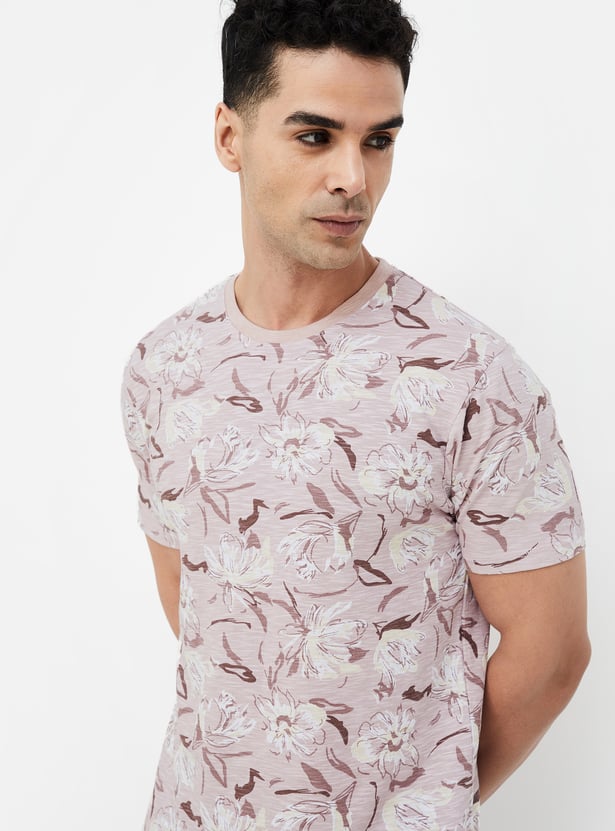 Buy CODE UNWIND Men Printed Slim Fit T-shirt from Code Unwind at just ...