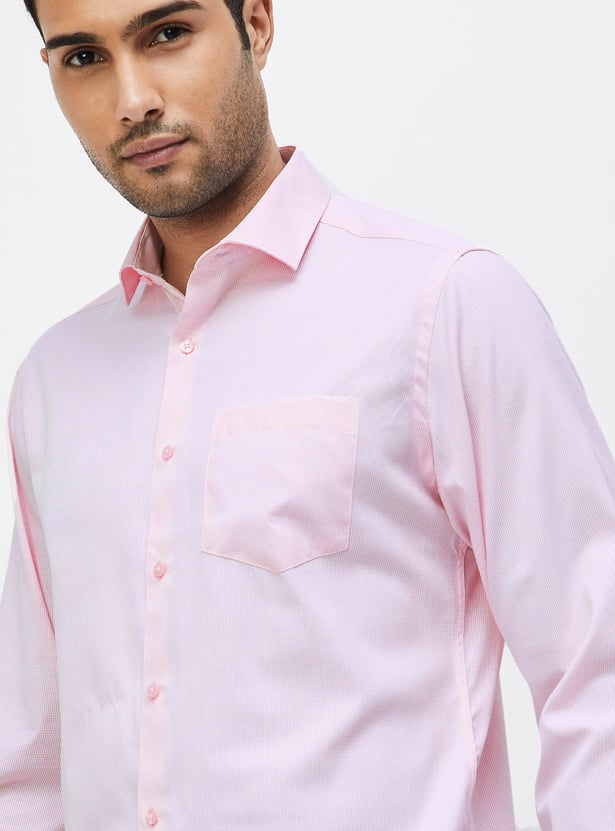 Buy CODE Men Printed Regular Fit Formal Shirt from CODE at just INR 799.0