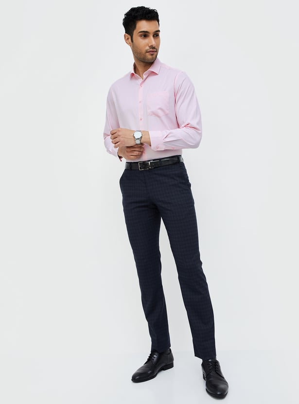 Buy CODE Men Printed Regular Fit Formal Shirt from CODE at just INR 799.0