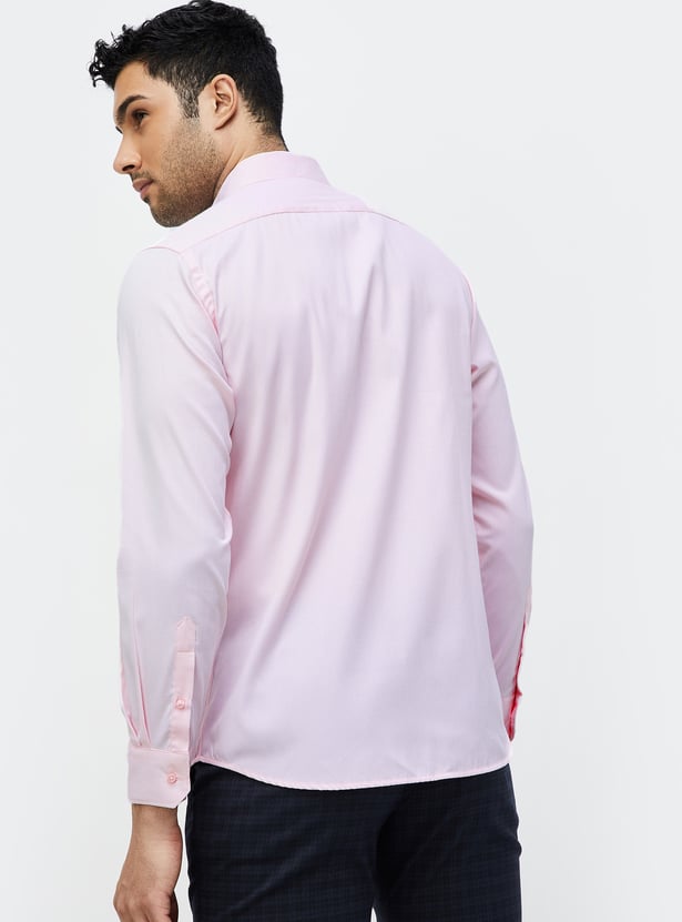 Buy CODE Men Printed Regular Fit Formal Shirt from CODE at just INR 799.0