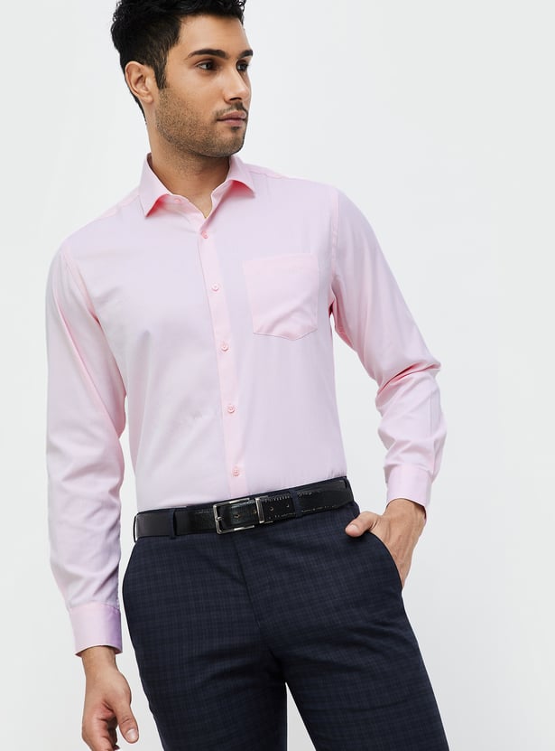 Buy CODE Men Printed Regular Fit Formal Shirt from CODE at just INR 799.0
