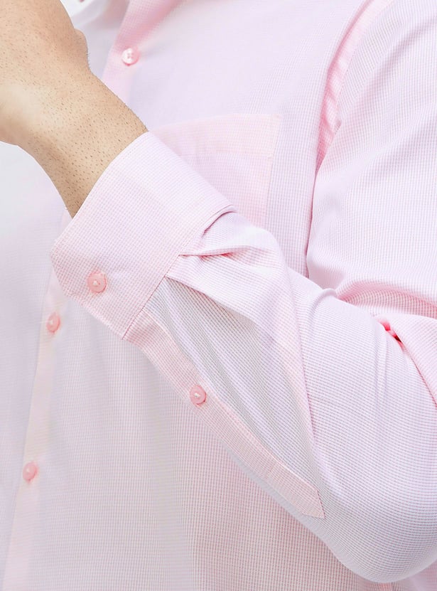 Buy CODE Men Printed Regular Fit Formal Shirt from CODE at just INR 799.0