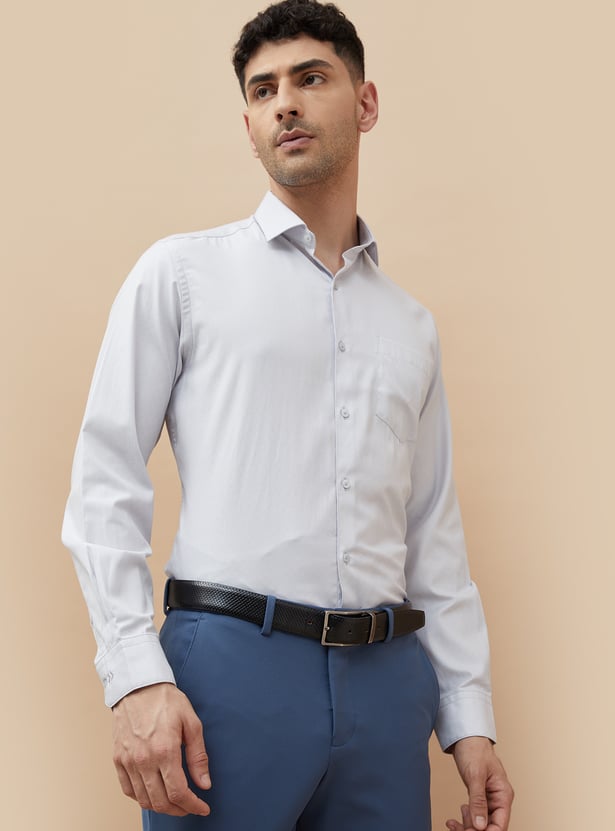 Buy CODE Men Printed Regular Fit Formal Shirt from CODE at just INR 999.0