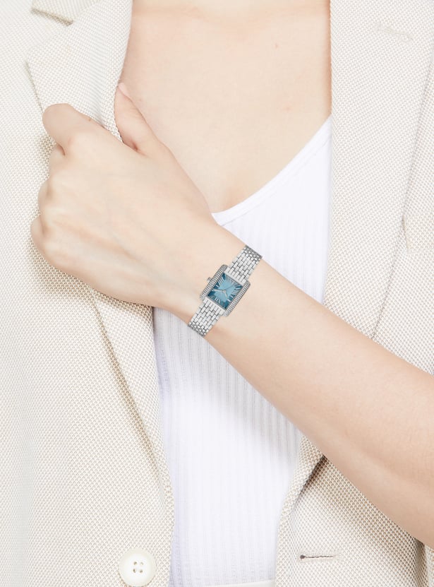 Buy MICHAEL KORS Emery Women Embellished Analog Watch with Metal Strap ...