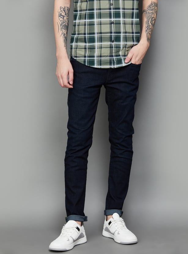 Buy FLYING MACHINE Men Washed Jackson Jeans (Super Skinny) from Flying ...