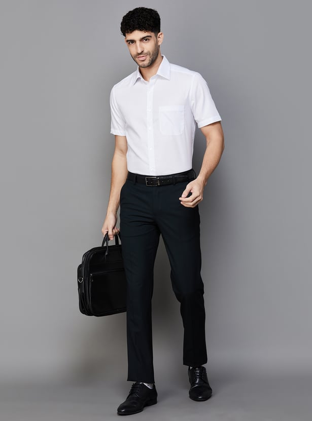 Buy LOUIS PHILIPPE Men Striped Regular Fit Formal Shirt from Louis ...