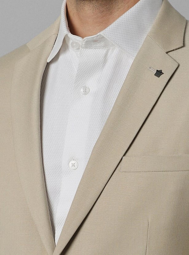 Buy LOUIS PHILIPPE Solid Slim Fit Formal Two Piece Suit from Louis ...