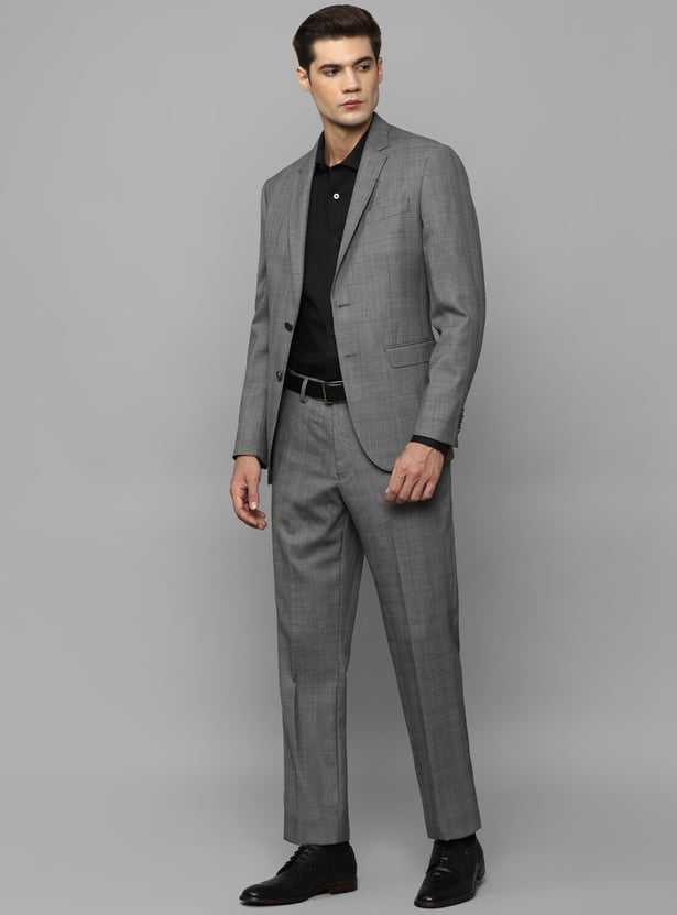 Buy LOUIS PHILIPPE Checked Slim Fit Formal Two-Piece Suit from Louis ...