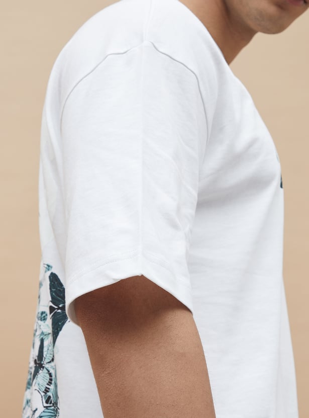 Buy FORCA Back Print Oversized T-shirt from Forca at just INR 899.0