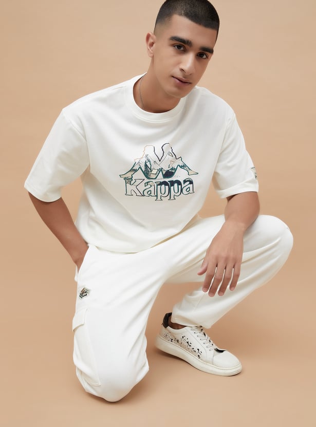 Buy KAPPA Brand Embroidered T-shirt from Kappa at just INR 1299.0